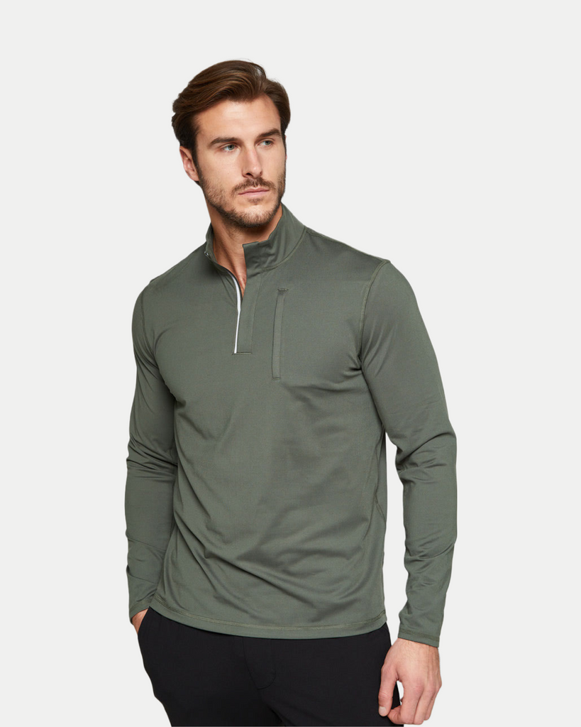 Venture Quarter Zip | Thyme – MASS