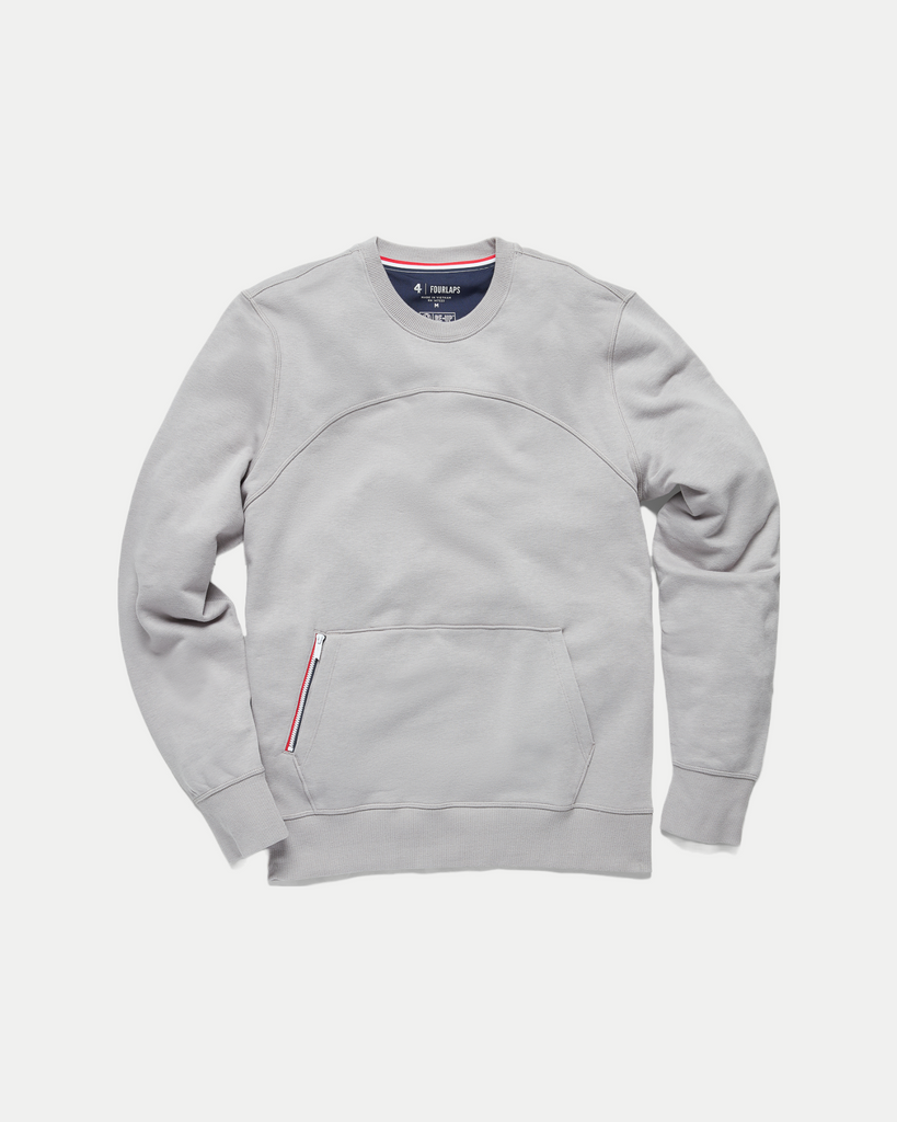Rush Crewneck | Concrete – MASS